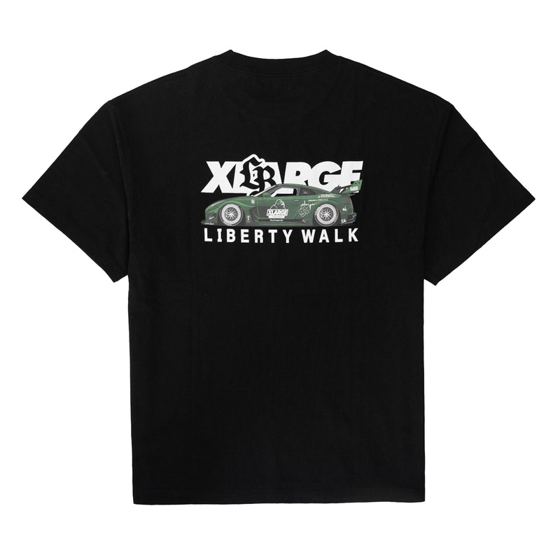 XLarge x Liberty Walk Mix Logo S/S Tee - Black – Evolve Skate Store