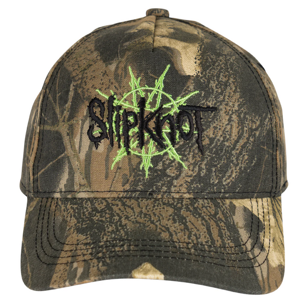Welcome X Slipknot Nonagram Embroidered Camo Hat – Evolve Skate Store